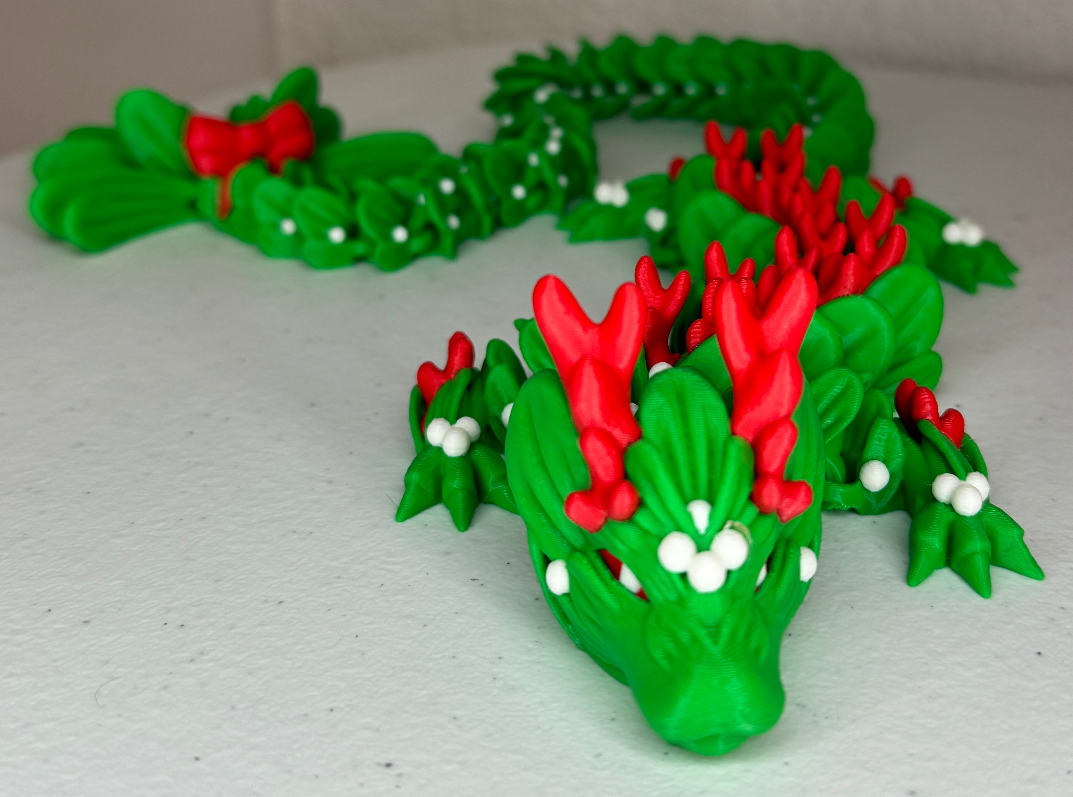 Mistletoe Dragon – R&D 3D Printing